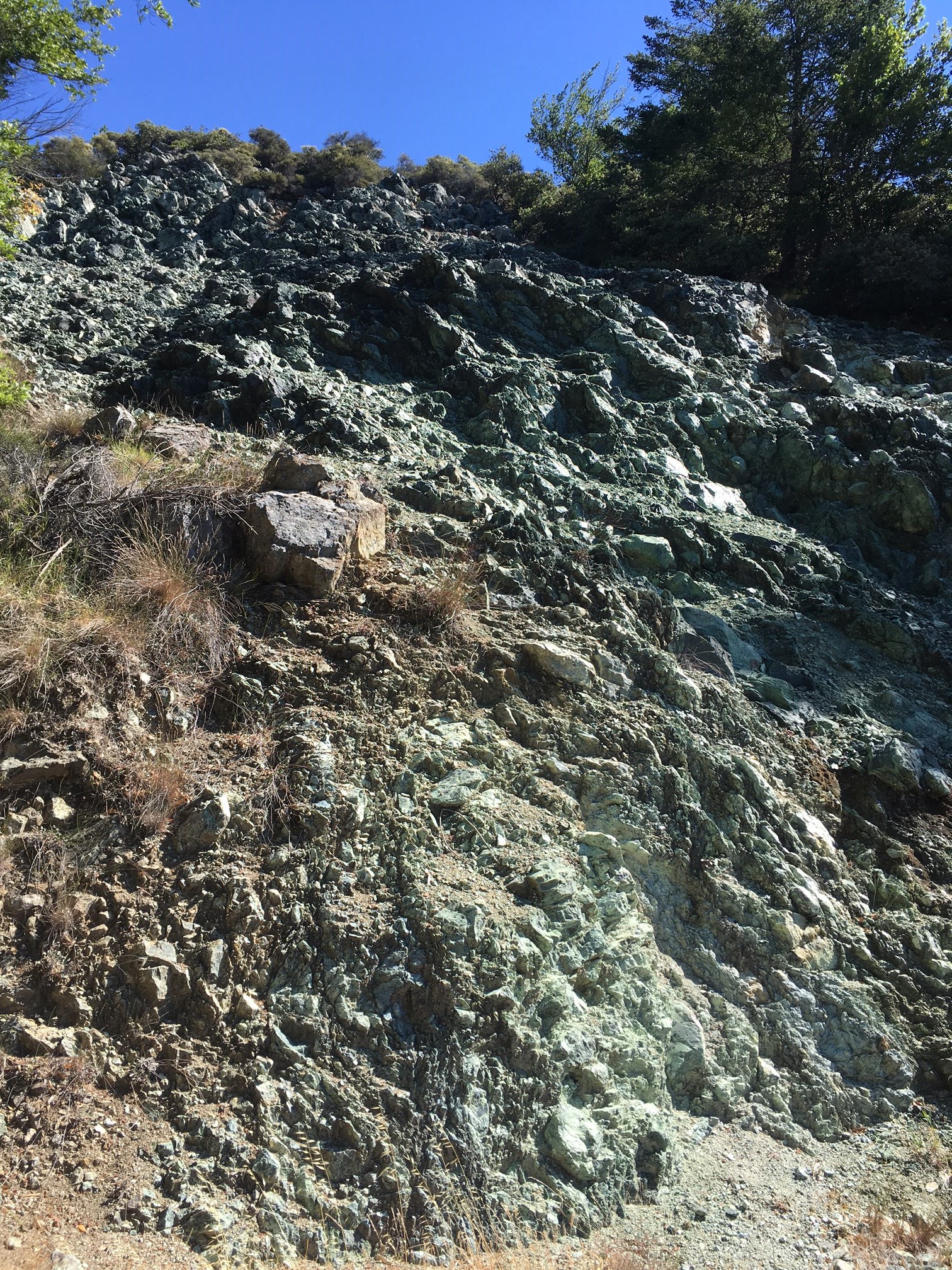 Serpentinite in California – Cal Geographic